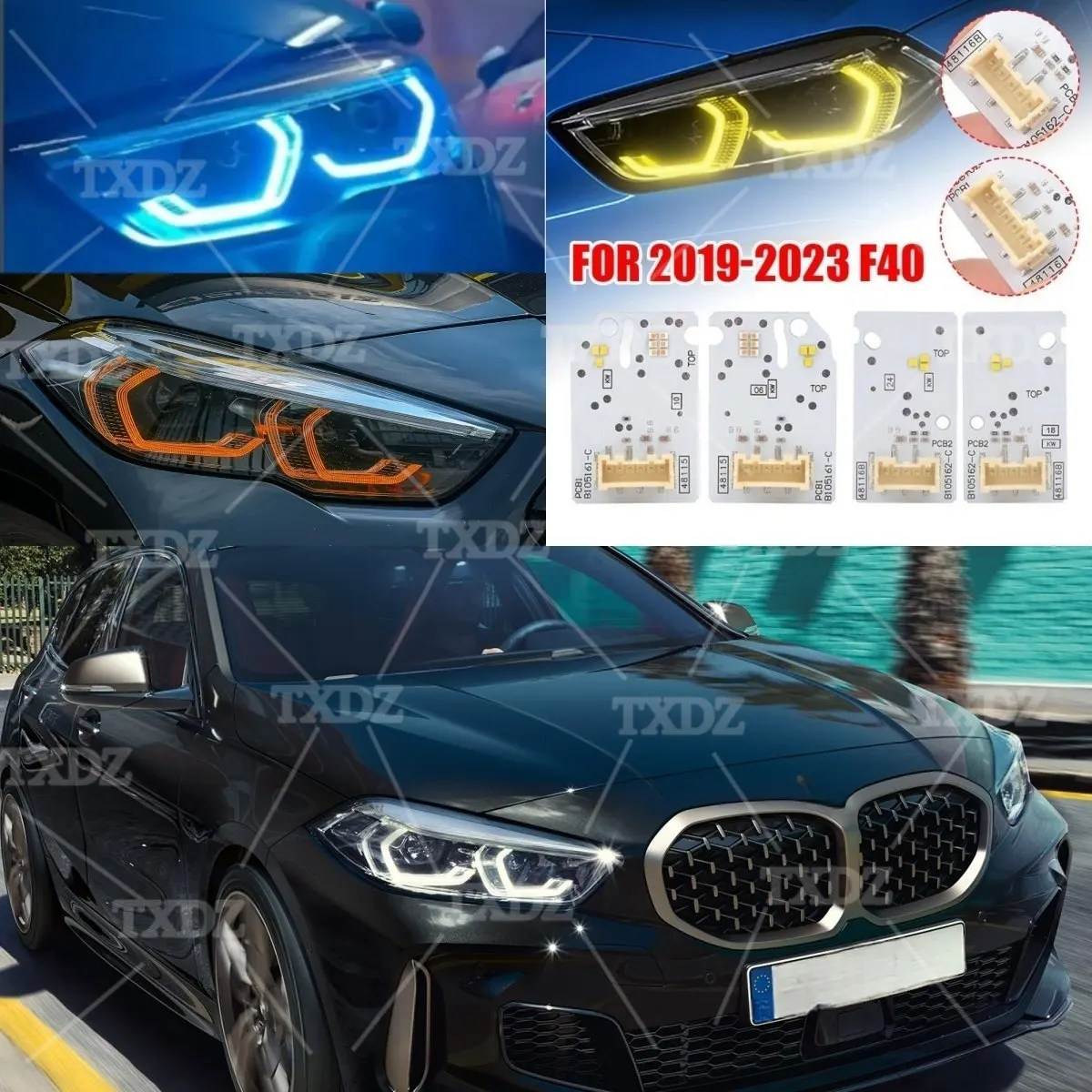 Non-RGB Daytime Running Light Boards 63119448115 For BMW F40 F44 Gran ...