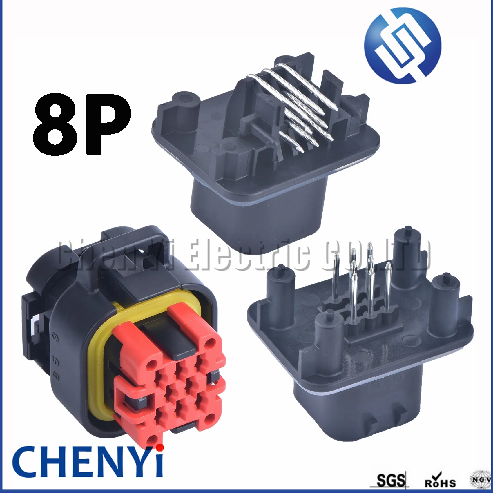 1-Set-ECU-High-Quality-8-Pin-Tyco-AMP-Female-Waterproof-Automotive ...