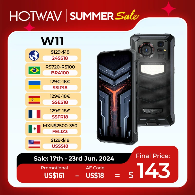 HOTWAV-W11-Smartphone-Robusto-Celular-de-Vis-o-Noturna-20800mAh ...