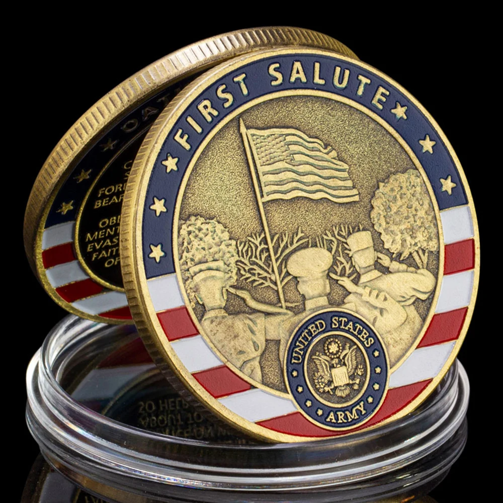 United-States-New-Recruit-First-Salute-Souvenir-Coin-Oath-of-Office ...