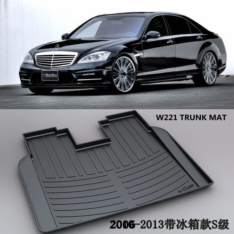 Use-for-W221-BENZ-S-class-Trunk-Mats-S350-S500-S550-S400-Customized-Car ...