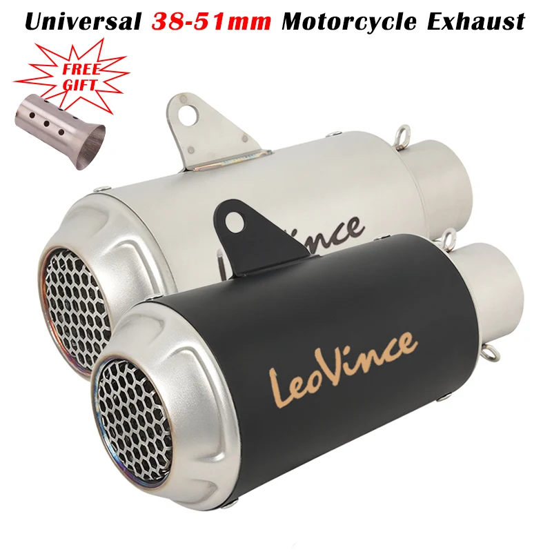 Universal-51mm-Leo-Vince-Motorcycle-Exhaust-Pipe-Escape-System-Modify ...