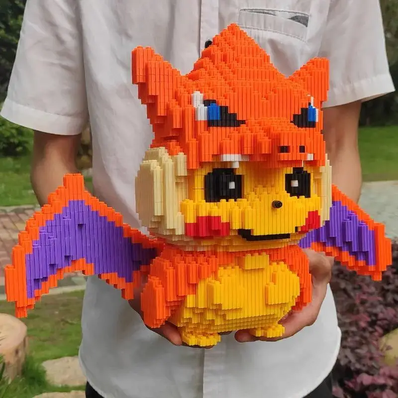 Super-Huge-Pokemon-Anime-Pikachu-Figures-Diamond-Micro-Building-Blocks ...