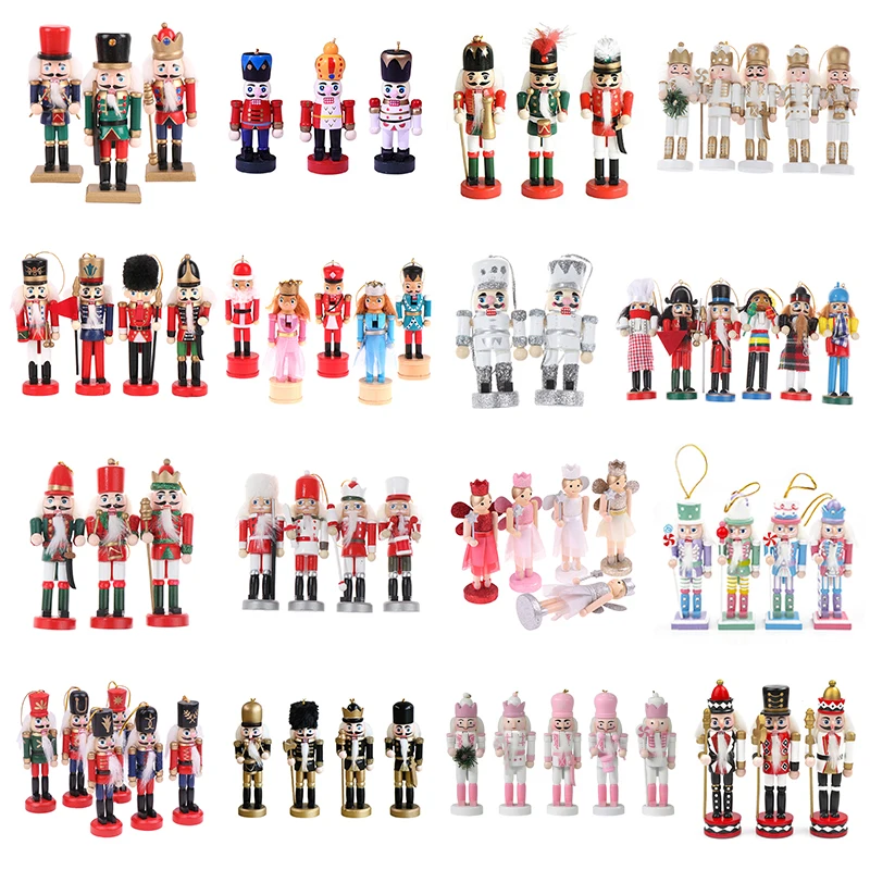 6-7-10-12-12-5-13-15cm-Nutcracker-Puppet-Christmas-Decor-Flash ...