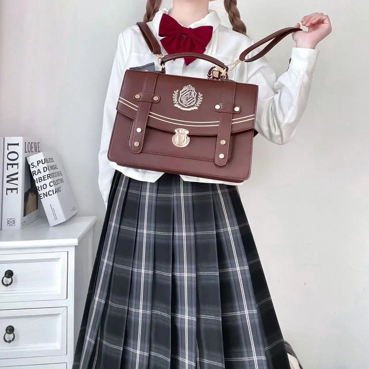 2023-Original-Square-Postman-Cambridge-Bag-Adult-Girls-JK-Uniform-Bag ...