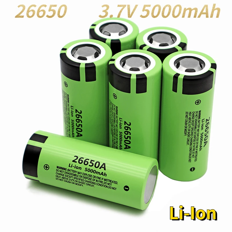 100-brand-new-original-high-quality-26650A-5000mAh-3-7V-50A ...