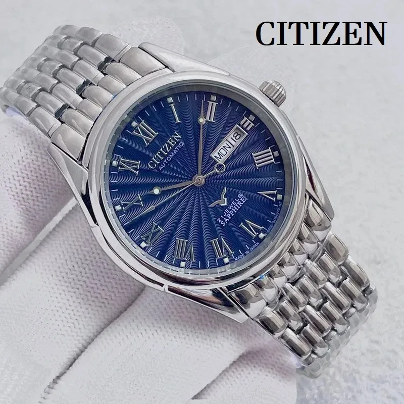 Reloj-Citizen-Original-para-hombre-reloj-mec-nico-completamente-autom ...
