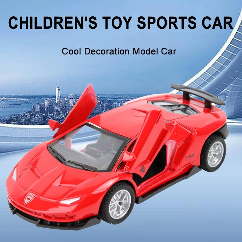 Alloy Sports Car, Toy, Super Sports Car, Sliding Door, Retractable Car ...