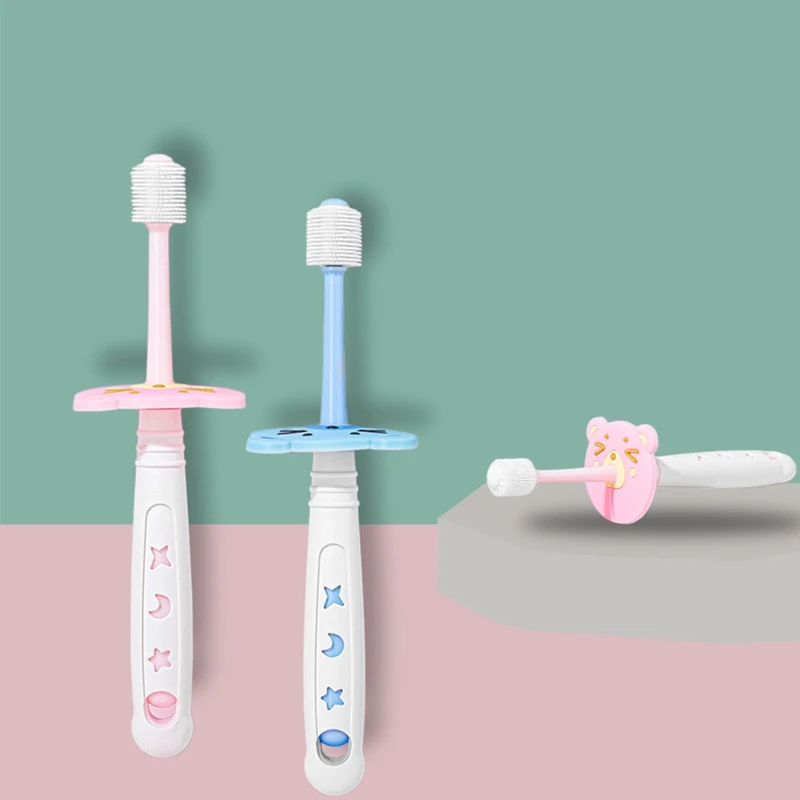 Baby Toothbrush 360 Degree Teethbrush Soft Bristles for 1-6 Years Old ...