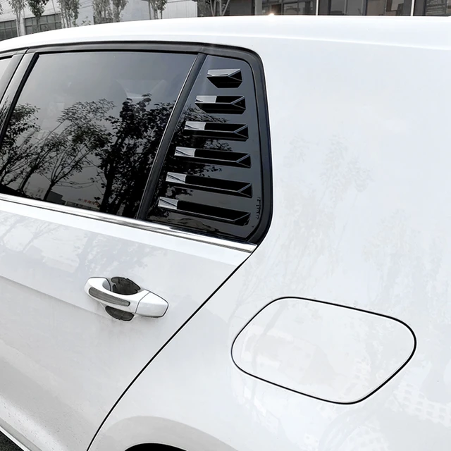 Rear Side Window Louver Shutter Trim Cover Windshiel Sun Shade Sunshade ...