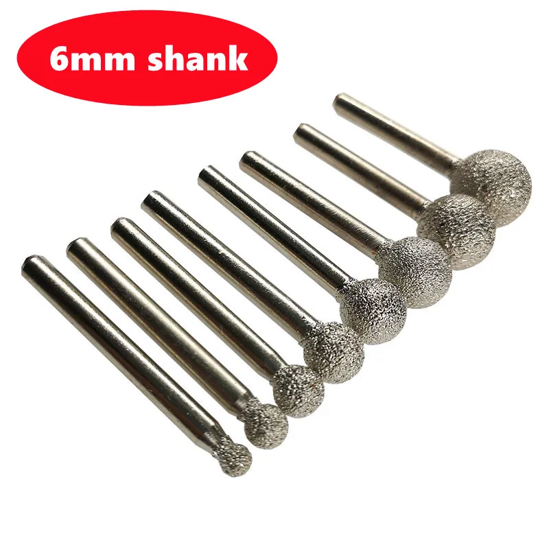 1-pcs-diamond-ball-grinding-head-6mm-shank-diameter-electroplated-blade ...