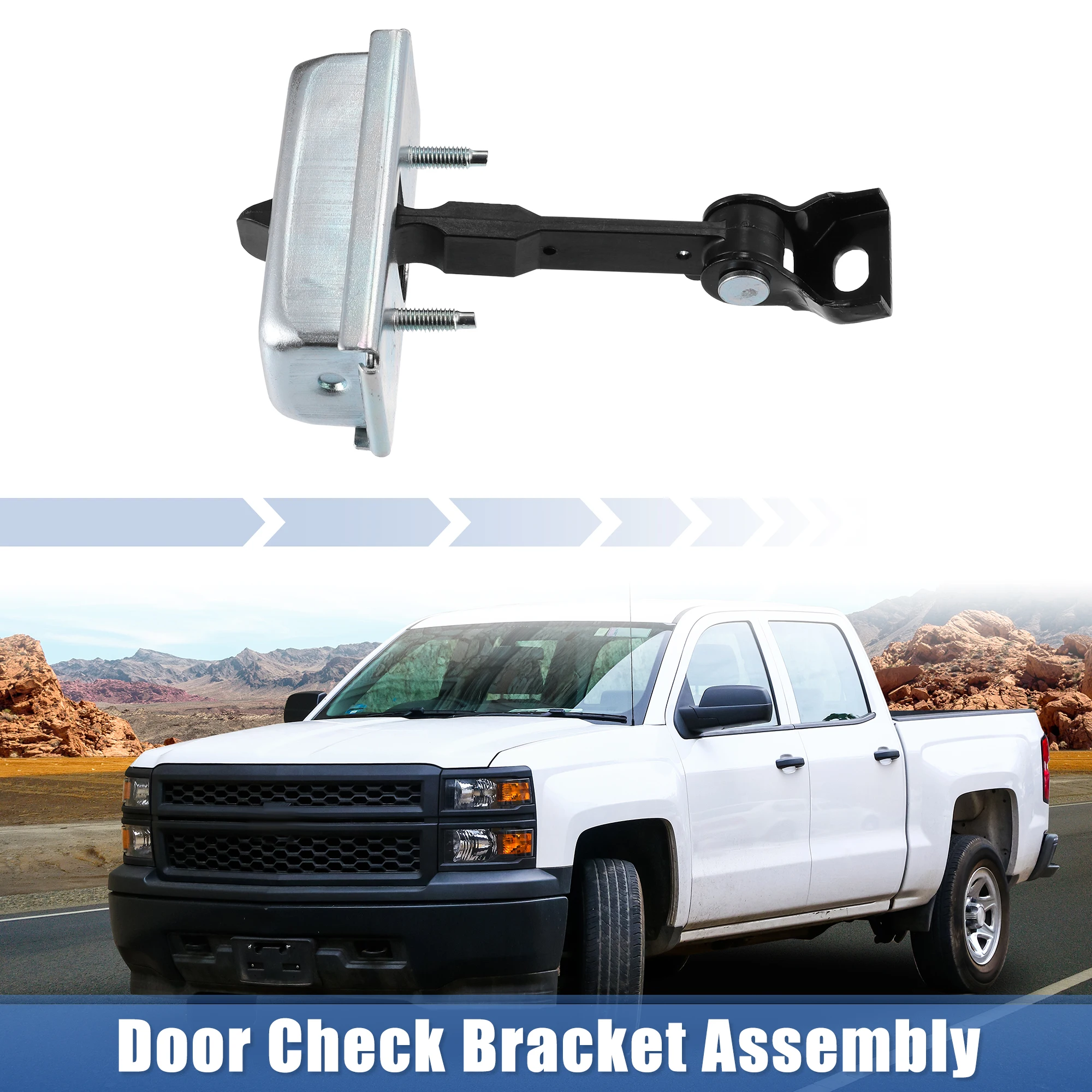 X Autohaux Front Door Check Stop Strap Driver Side Door Check Assembly ...