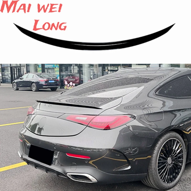 For-Benz-CLE-Coupe-C236-CLE260-300-CLE53-Spoiler-2024-AMG-Style-Glossy ...