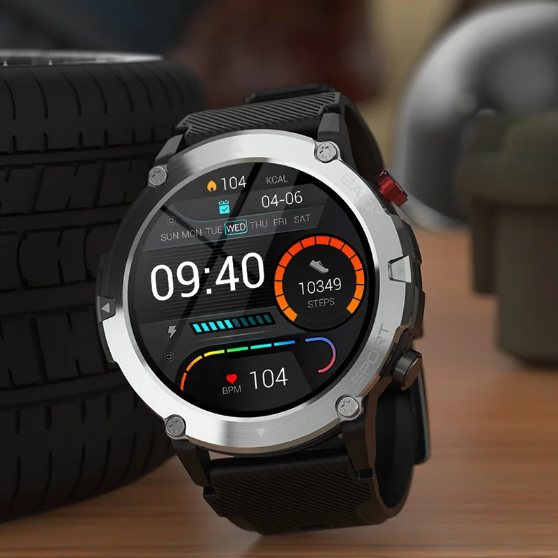 Outdoor-Three-Proofing-Smart-Watch-Bluetooth-Call-Blood-Presure-SpO2 ...