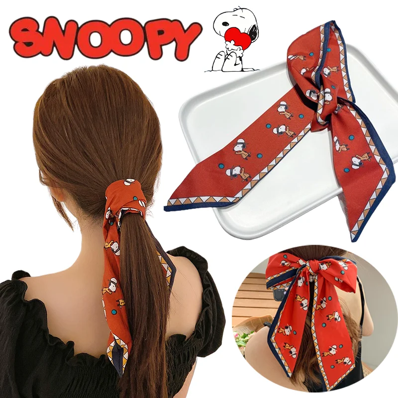 Cinta-para-el-pelo-de-Snoopy-Kawaii-para-mujer-bandas-con-estampado-de ...