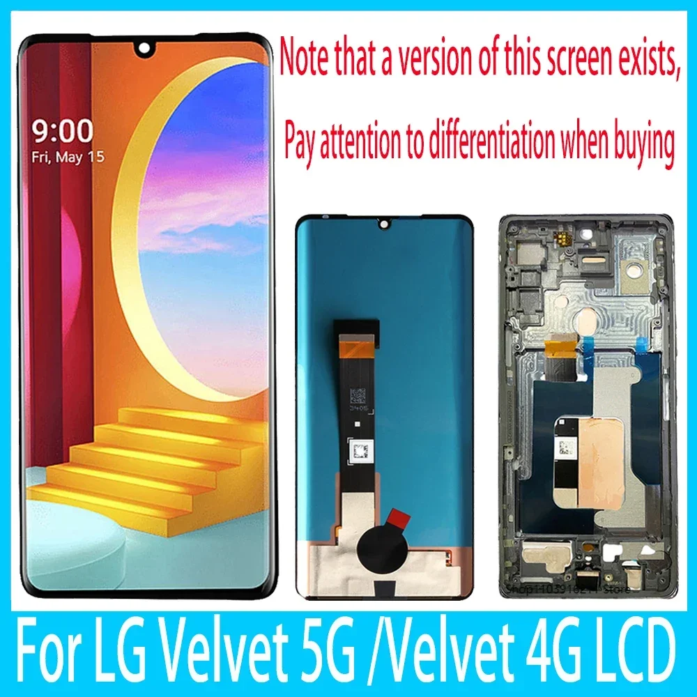 6-8-Original-For-LG-Velvet-5G-LCD-LM-G900N-LM-G900EM-Display-Touch ...