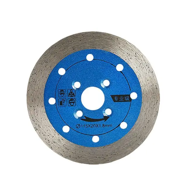 Continuous Rim Diamond Saw Blade 115mm Cutting Gringding Discs for ...