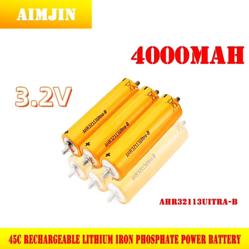 For-A123-AHR32113-Lifepo4-Battery-3-2V-4000mah-45C-Rechargeable-Lithium ...