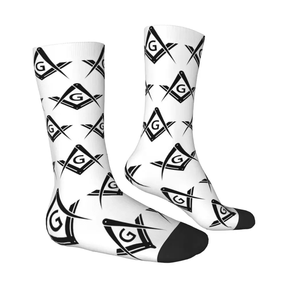 Freemason Masonic Socks Harajuku High Quality Stockings All Season Long ...