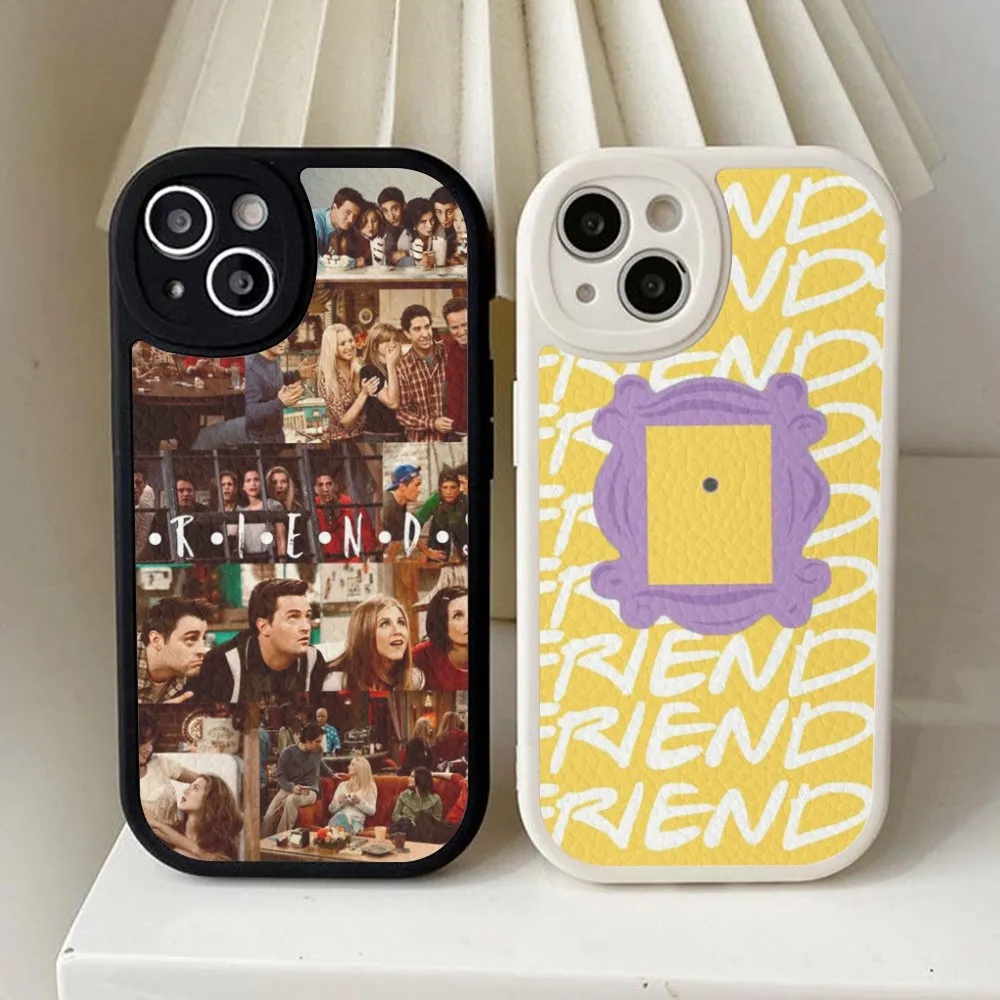 Friends-TV-Show-Phone-Case-Hard-Leather-For-iPhone-14-13-12-Mini-11-14 ...