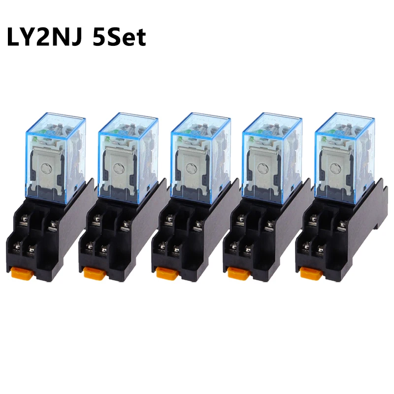 Everything You Need to Know About the 5PC DC 24V Relay Set with Socket ...