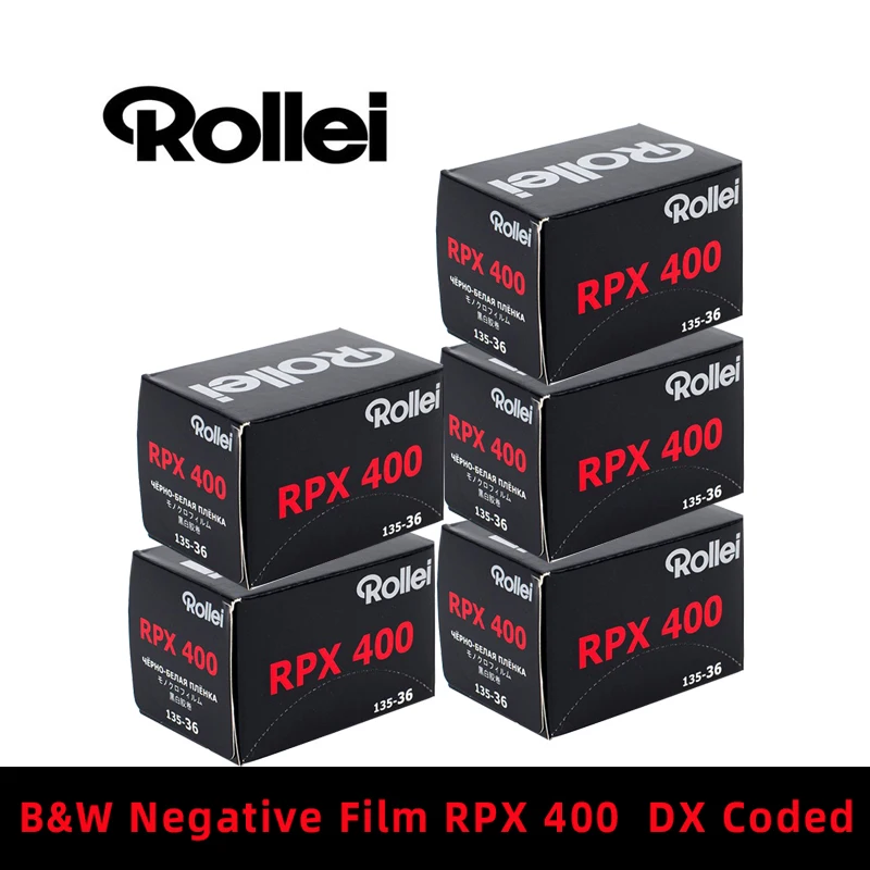 Rollei-rollo profesional de película para cámara Kodak, rollo de ...