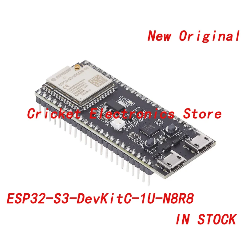 ESP32-S3-DevKitC-1U-N8R8-ESP32-S3-Gen-Purpose-Dev-Bd-embeds-ESP32-S3 ...