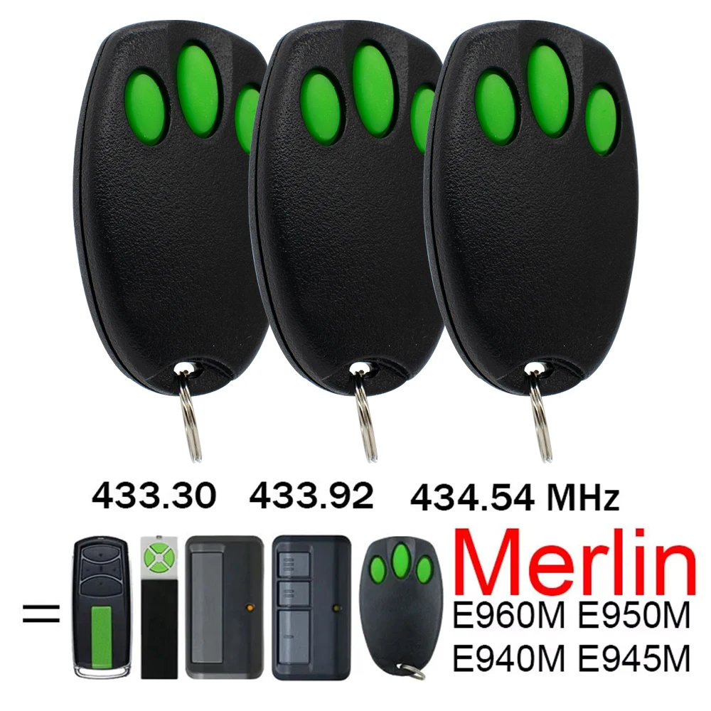 Merlin Security+2.0 Premium E960M E940M E950M E945M Garage Door Remote ...