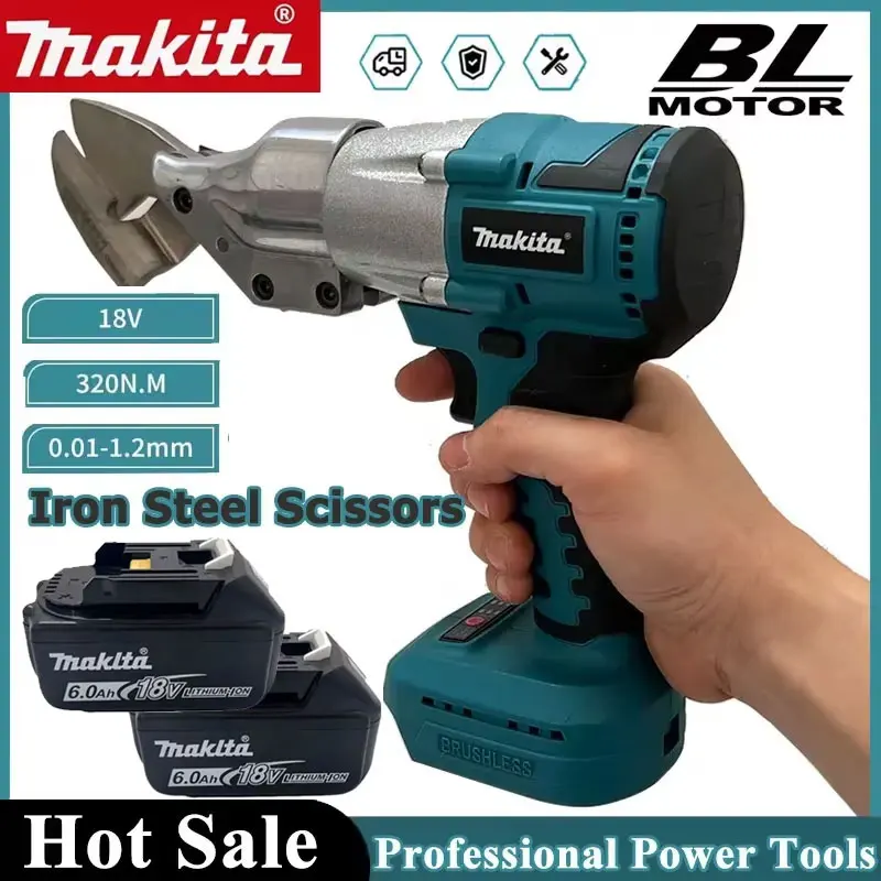 Makita Electric Iron Scissor 2 Variable Speed Metal Cutting Tools Iron ...