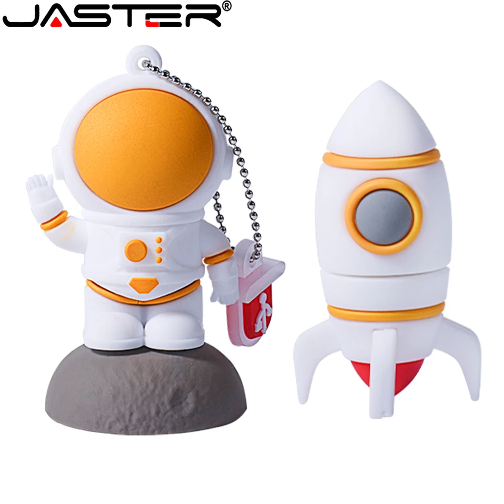 JASTER Astronaut USB Flash Drives 128GB Creative Cool Gift Pen Drive ...