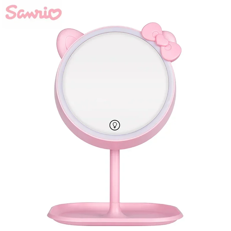 Sanrioed-Cartoon-Anime-Hellokittys-Modelling-LED-Light-Makeup-Mirror ...
