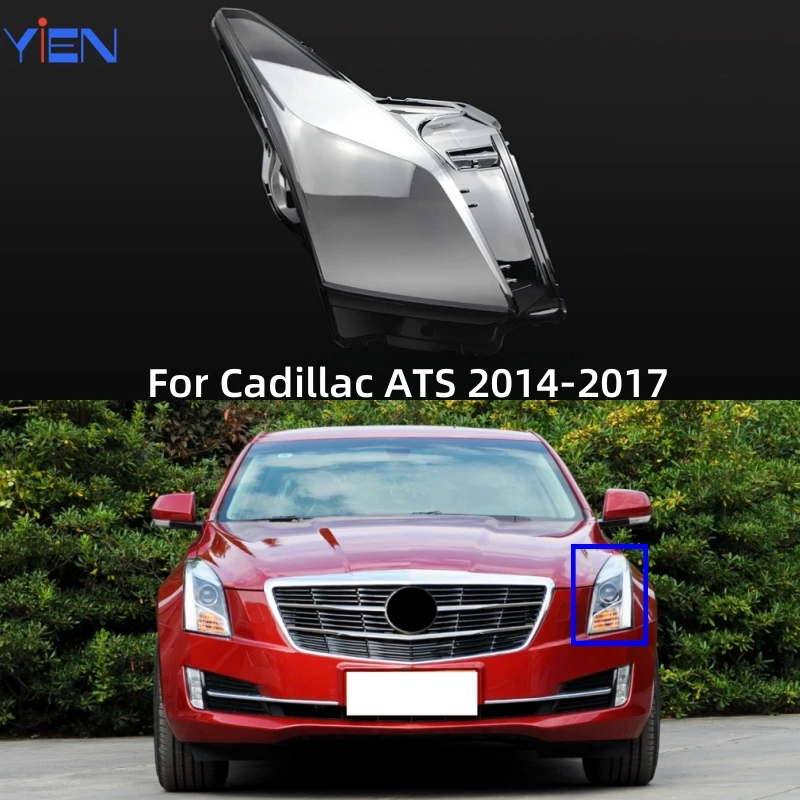 For-Cadillac-ATS-ATSL-2014-2015-2016-2017-Automotive-Accessories-Replace-A-Transparent-PC-Lights ...