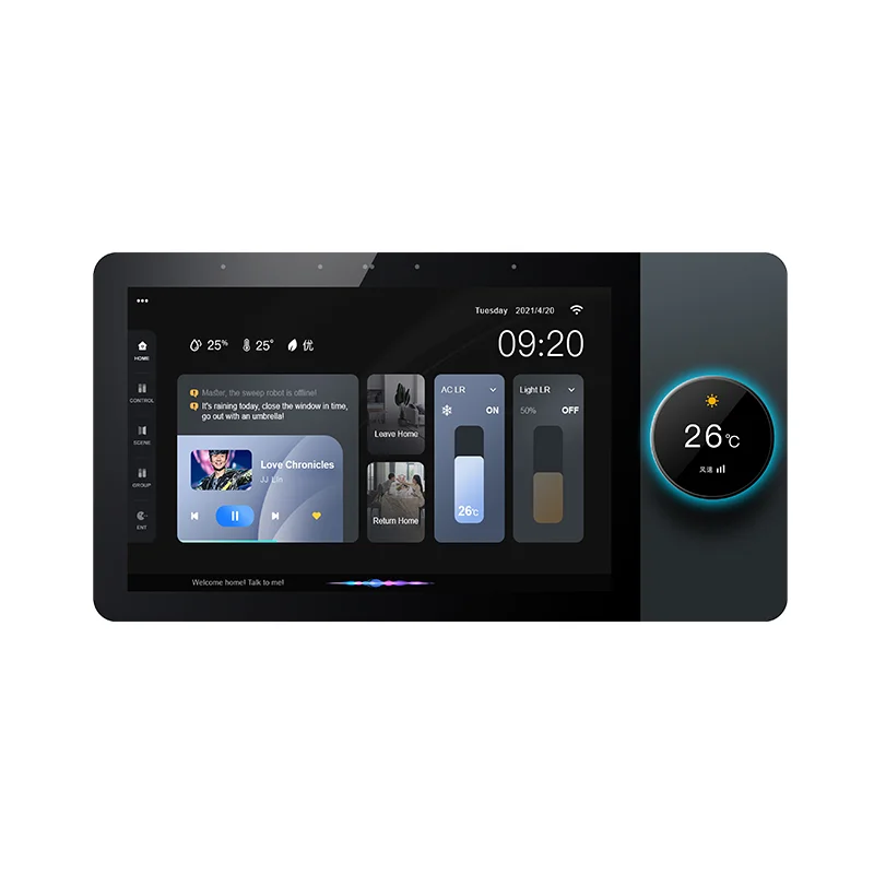 Tuya Smart Central Control Panel 8Inch Touch Screen F8 Zigbee Gateway ...