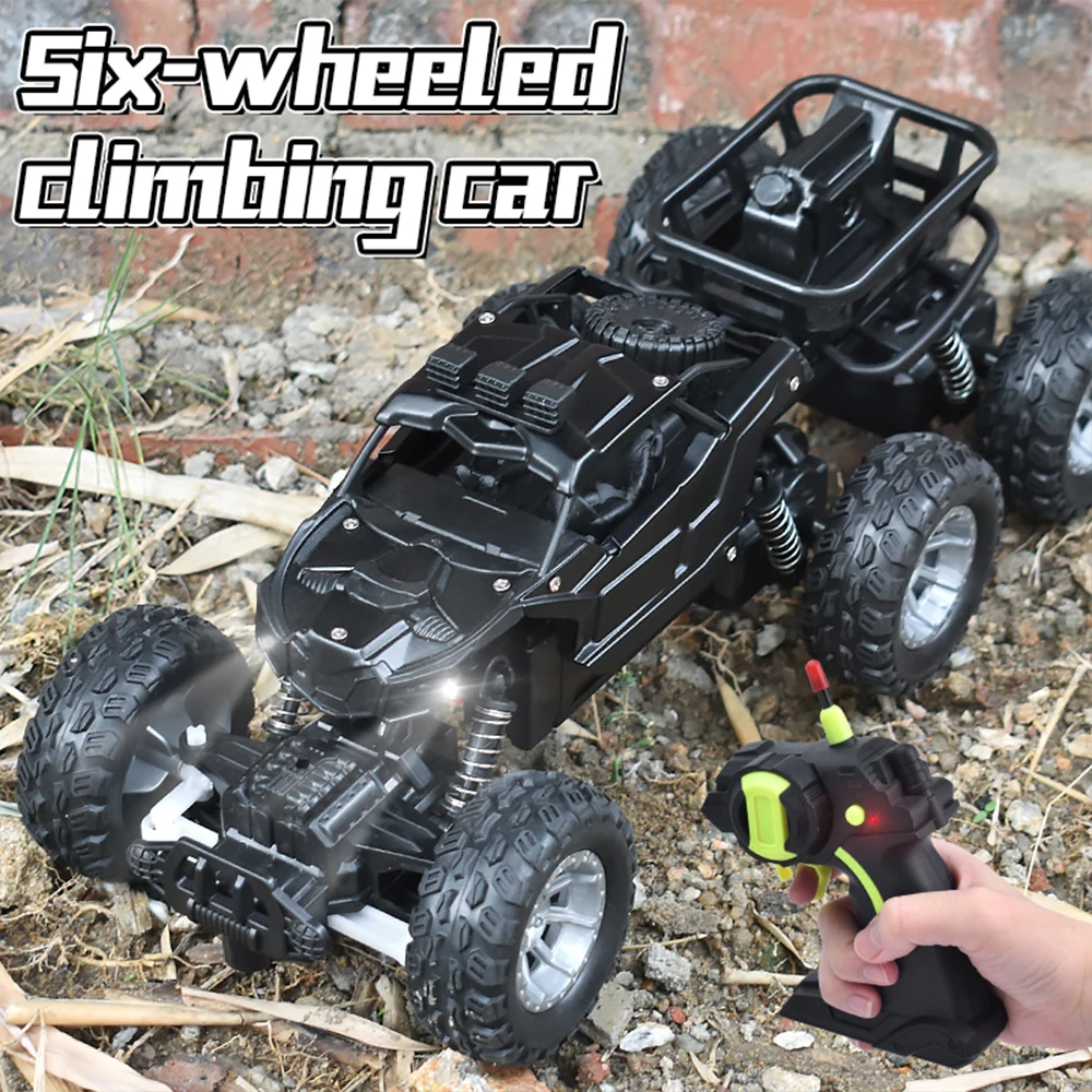 Remote-Controlled-Toy-Car-Large-Off-Road-Six-Wheel-High-Speed-Drift ...
