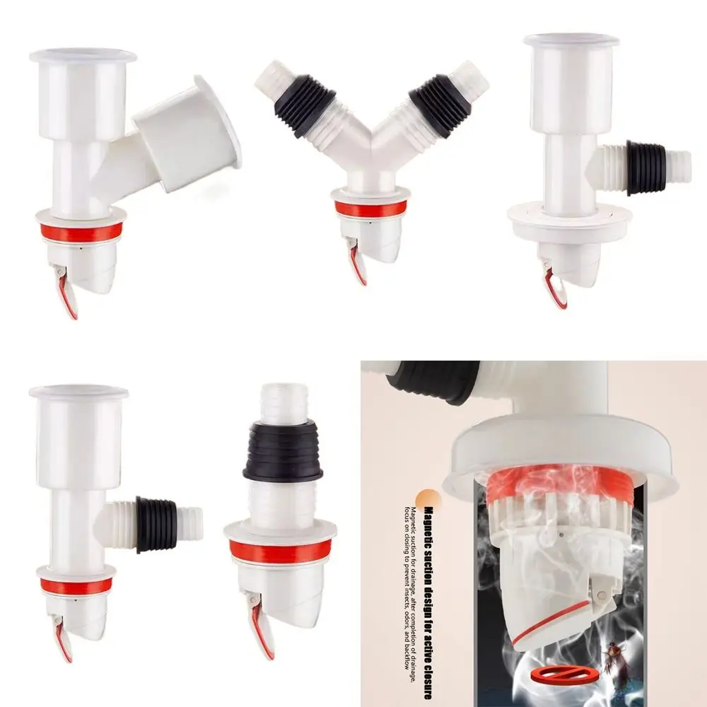 Multifunctional-Tee-Connector-Washing-Machine-Drainage-Pipe-Joint ...