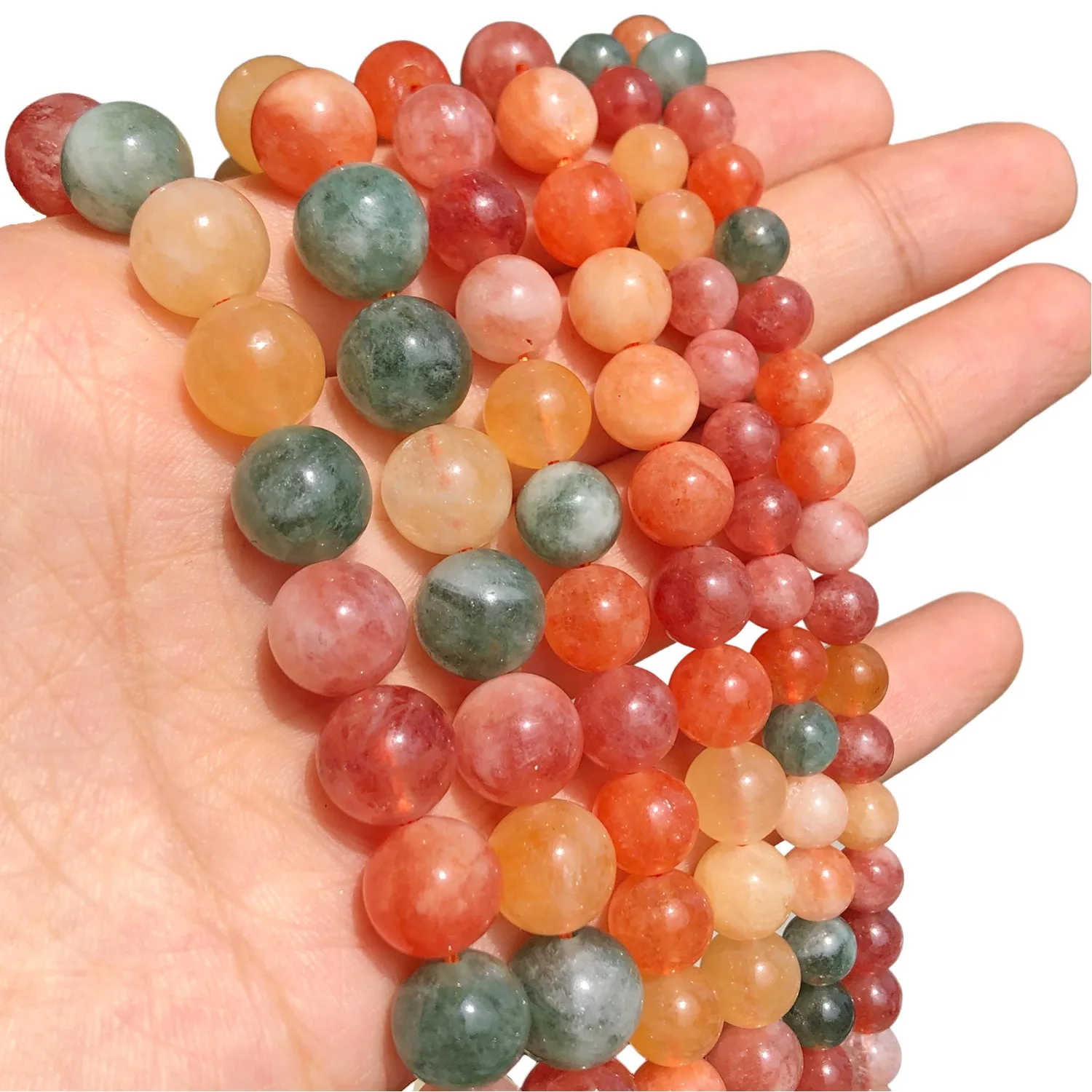 Natural-Burmese-Jade-Bead-Sunstone-Opal-Round-Stone-Beads-for-Jewelry-Making-DIY-Fukurokuju ...