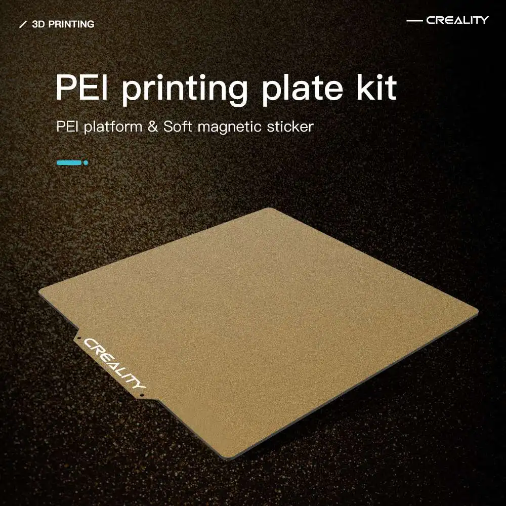 Creality 3D PEI Printing Plate Kit 235*235*2mm 320*310*2mm Frosted ...