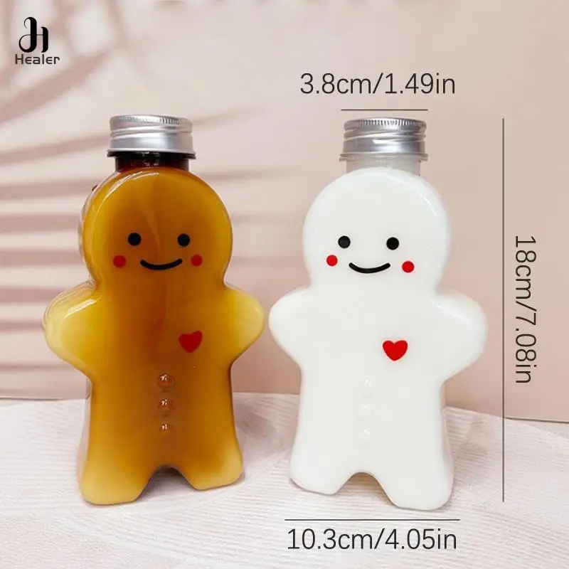 Cute-Gingerbread-Man-Drinking-Cup-Kitchen-Milk-Tea-Water-Botter ...