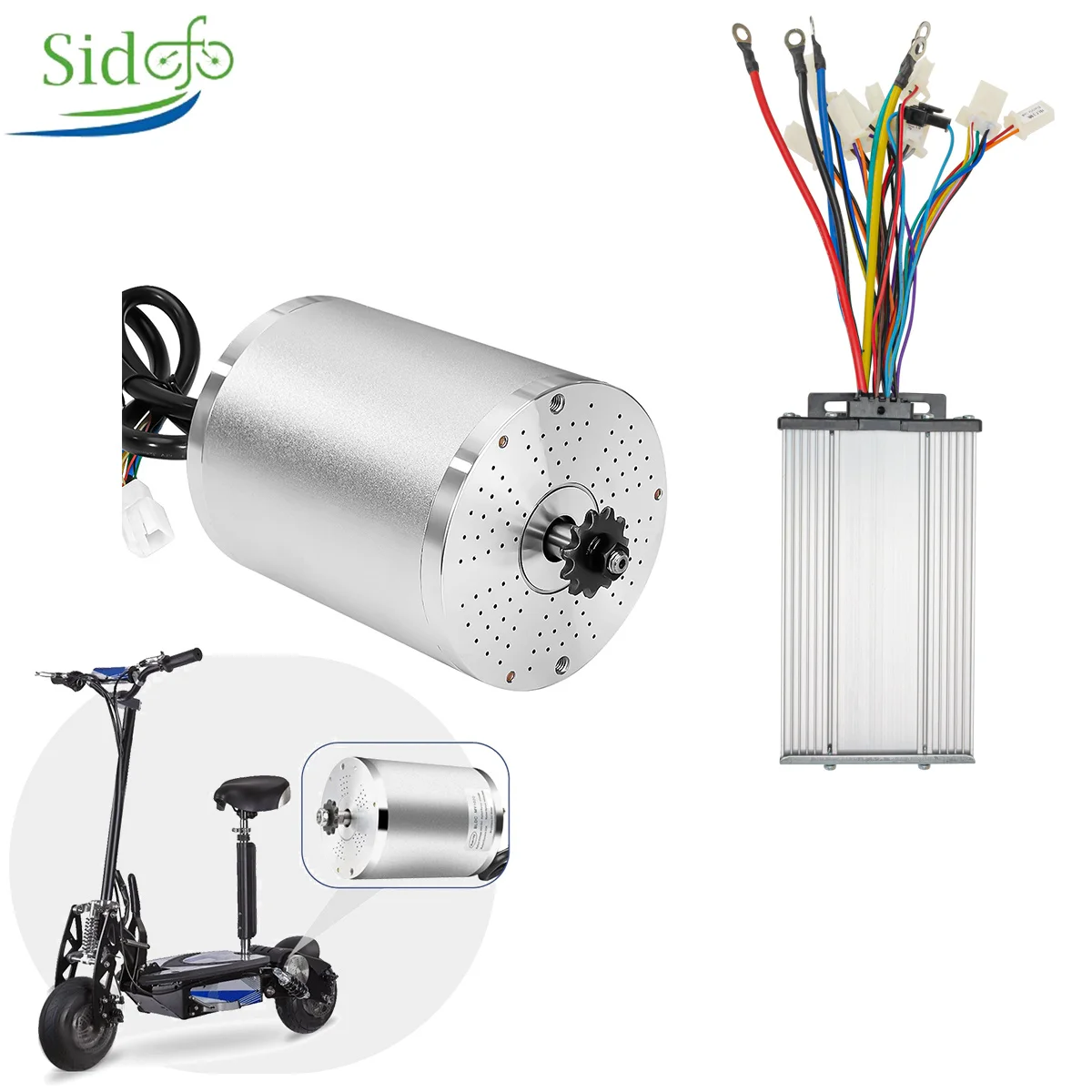48V 1000W Motor Kit 1500W 1600W Electric Brushless Motor for E-Bike ...