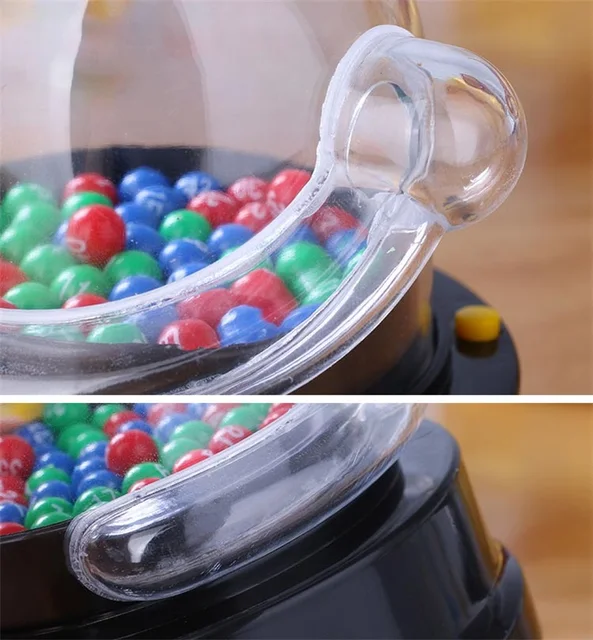 Electric Lucky Lottery Toy Number Picking Machine Mini Lottery Bingo ...