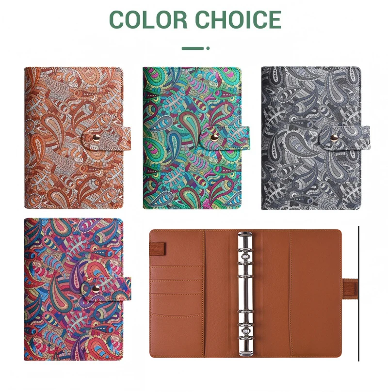 New A6 Binder 6 Ring Refillable Notebook Budget Planner for A6 Filler ...