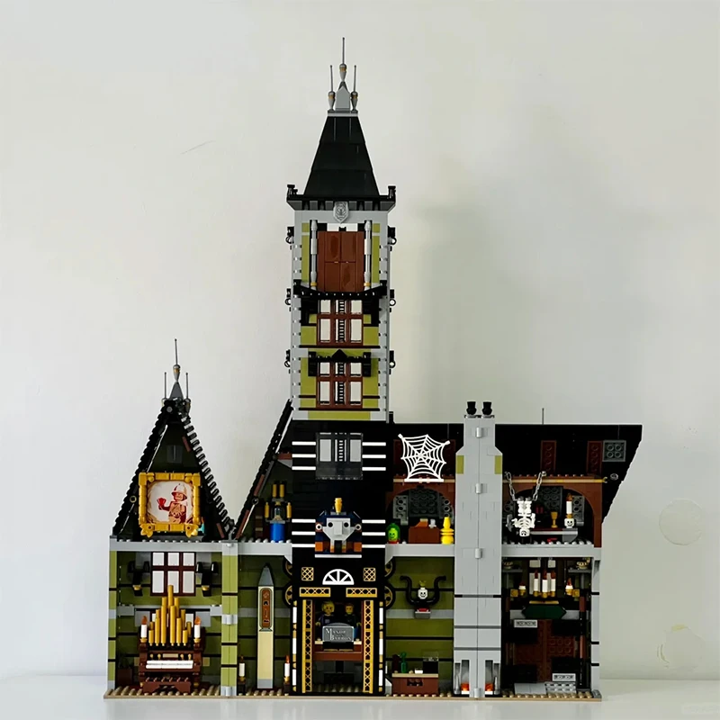 3231PCS Creative Haunted House Building Blocks Fairground Assemble ...