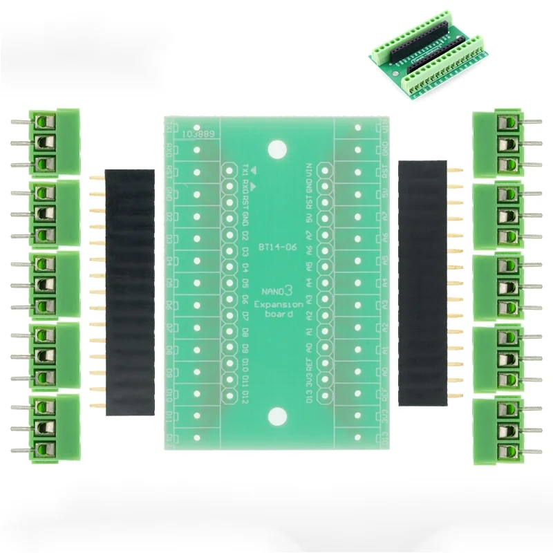 NANO V3.0 3,0 controlador adaptador de Terminal placa de expansión NANO ...