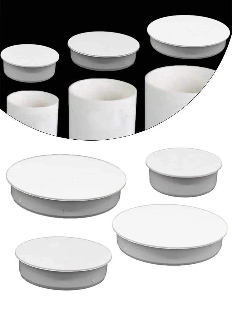1pcs-PVC-Pipe-Cap-Decor-Cover-Thickened-50-160mm-Inner-Blocking-Cap ...