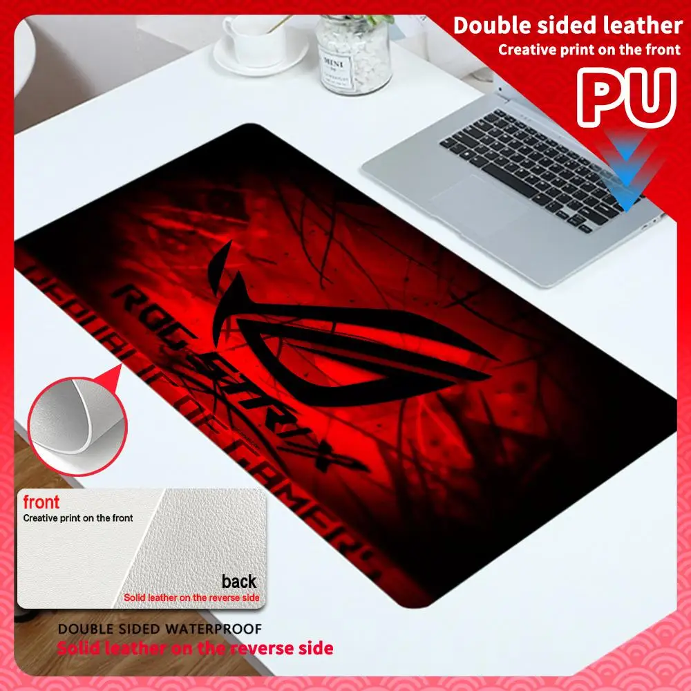 A-Asus-Rugs-Gaming-PU-Leather-Desktop-Mouse-Pad-Mats-de-computador ...