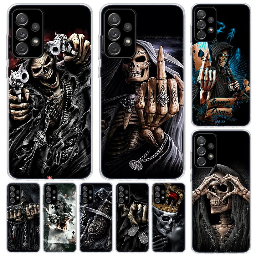 Grim-Reaper-Skull-Skeleton-Phone-Case-For-Samsung-Galaxy-A15-A14-A54 ...