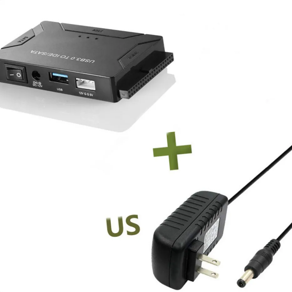 Universal USB 3 0 to SATA IDE Converter External Hard Drive Adapter Kit ...