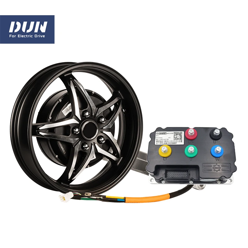 YM-278 17inch 72V 5000w BLDC Single Shaft Electric Motorcycle Hub Motor ...