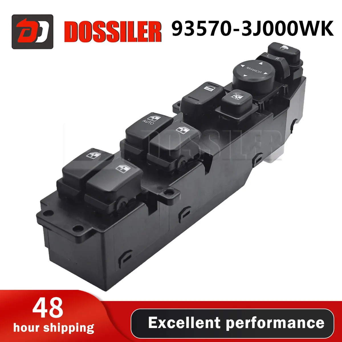 93570-3J000WK Dossiler Power Window Switch Driver Side Power Window ...