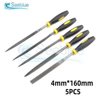 5Pcs 140/160/180mm Mini Metal Rasp Needle Files Set Wood Carving Tools ...